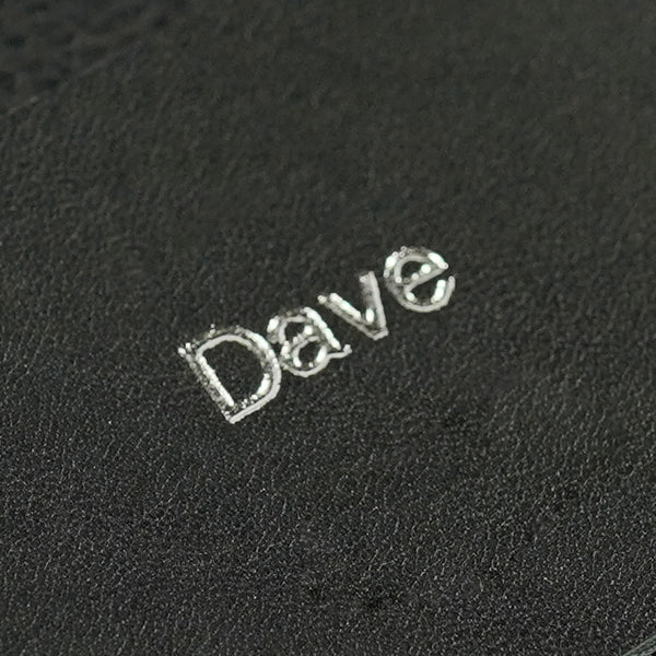 Foil Embossing – Dave's Leather Goods