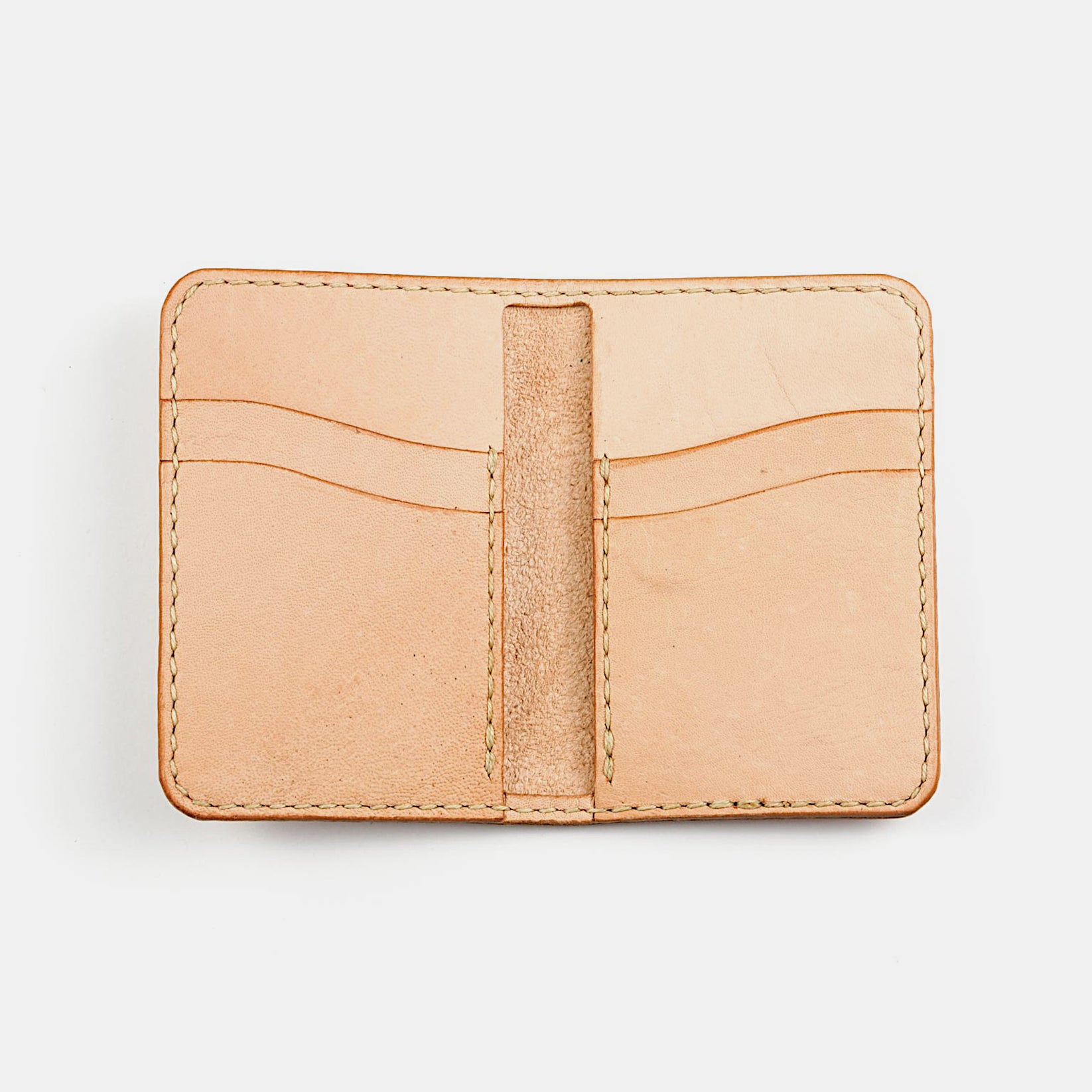 Handmade Kangaroo Leather Vertical Card Wallet | DLG – Dave's Leather Goods